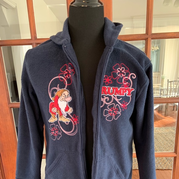Disney | Tops | Disney Grumpy Hoodie Hooded Sweatshirt | Poshmark